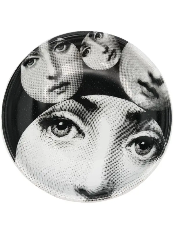 FORNASETTI Tema E Variazioni N.242 Ashtray - White