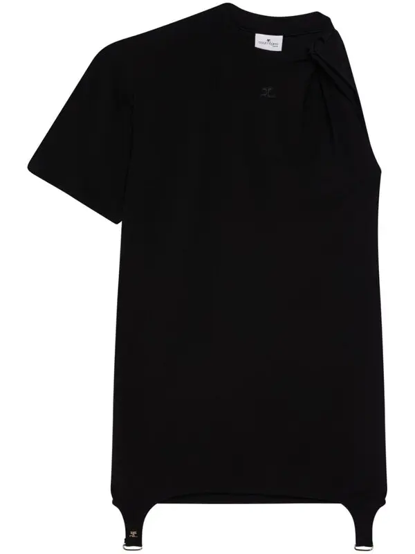COURREGES Asymmetric Mini Dress
