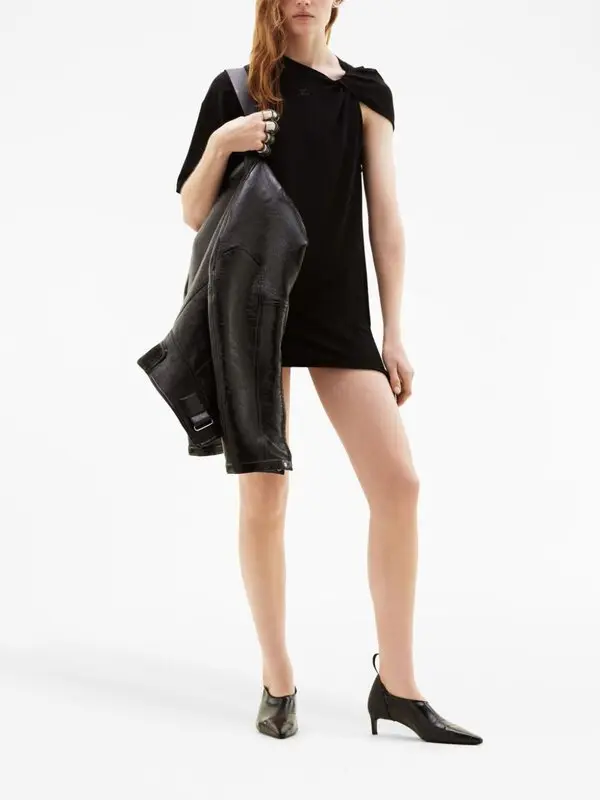 COURREGES Asymmetric Mini Dress