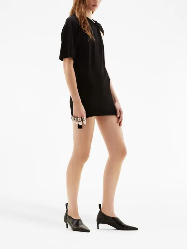 COURREGES Asymmetric Mini Dress
