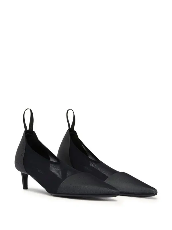 COURREGES 35mm Diving Mesh Pumps