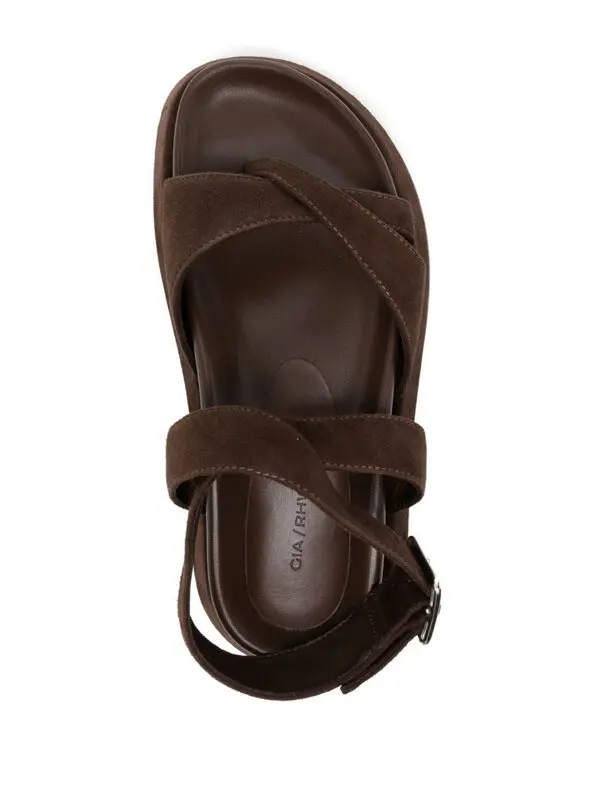 GIABORGHINI Gia/rhw Rosie Flat Sandals