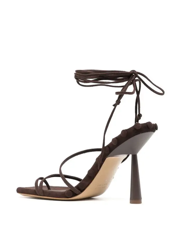 GIABORGHINI Gia/rhw Rosie Suede Sandals