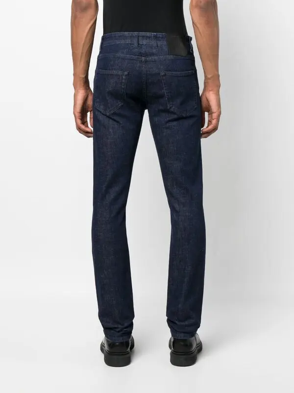 BILLIONAIRE Straight Leg Jeans - Blue