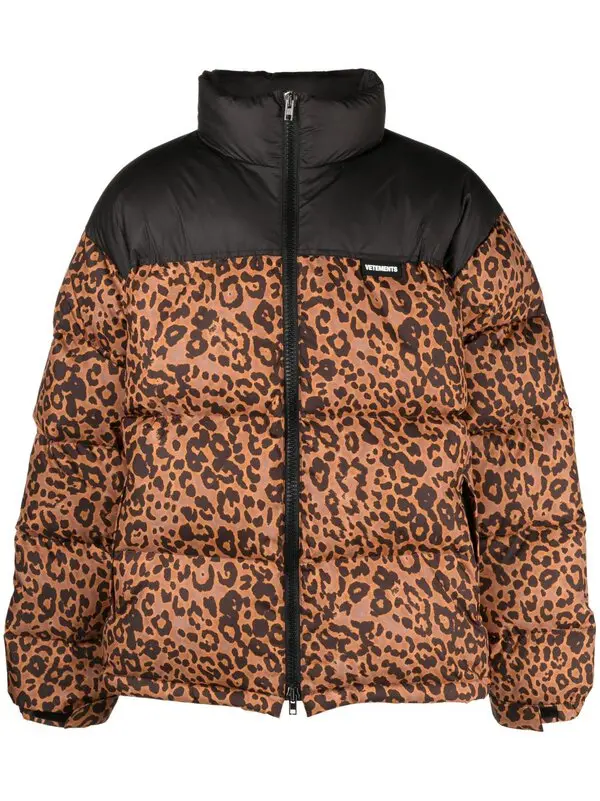 Vetements Zip-fastening Padded Jacket - Black