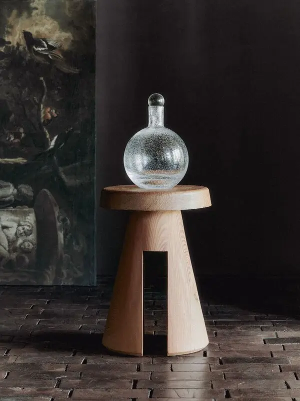 LOUISE ROE Bubble Glass Carafe