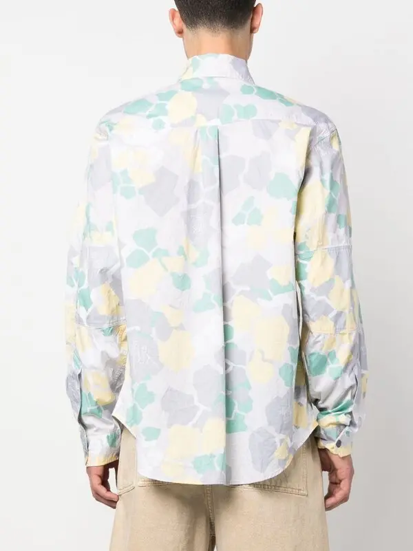 OBJECTS IV LIFE Graphic-print Long-sleeved Shirt