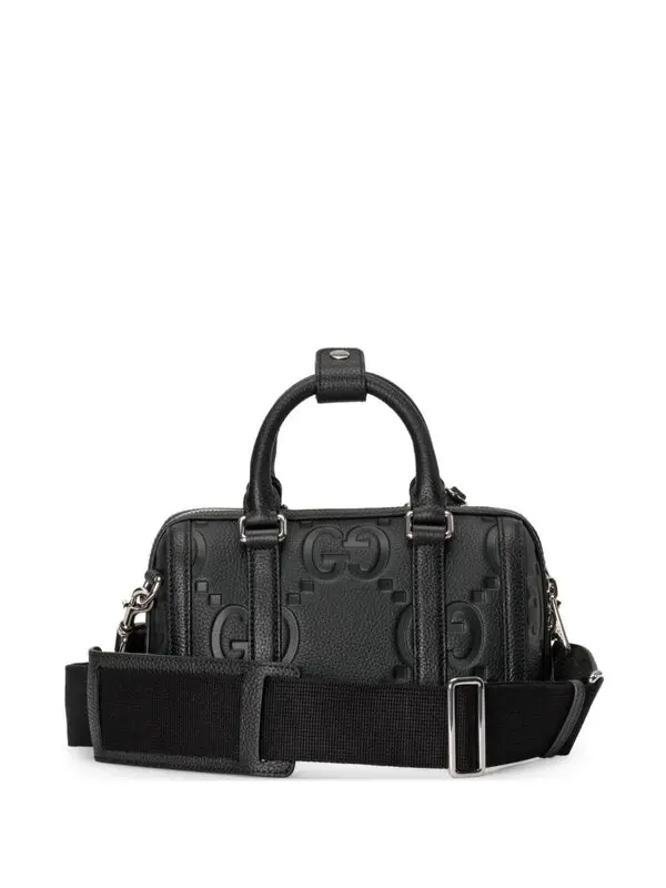 Gucci Jumbo Gg Mini Duffle Bag - Black | Editorialist