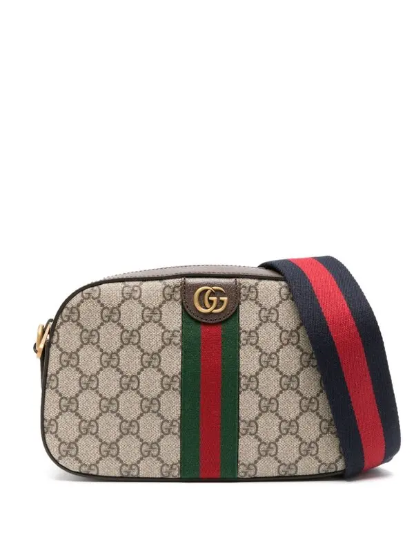 Gucci Small Ophidia Messenger Bag - Neutrals