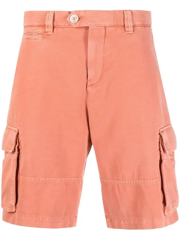 Brunello Cucinelli Cotton Cargo Shorts