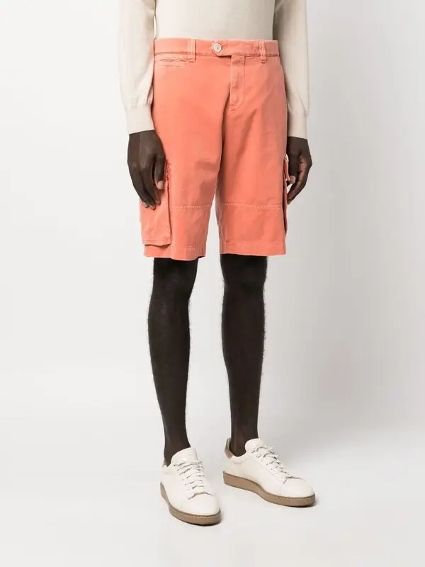 Brunello Cucinelli Cotton Cargo Shorts