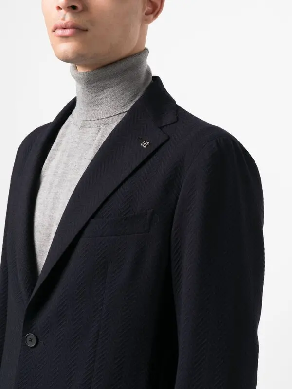 Tagliatore Single-breasted Textured Suit