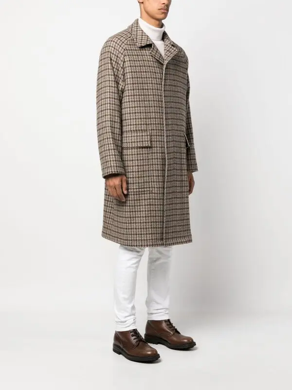 Tagliatore Houndstooth-pattern Coat