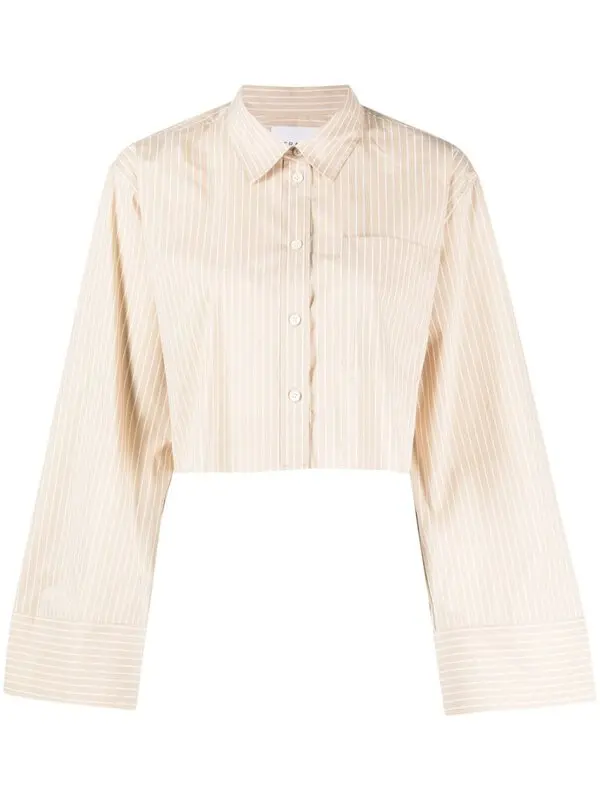 FRAME Classic-collar Long-sleeve Shirt