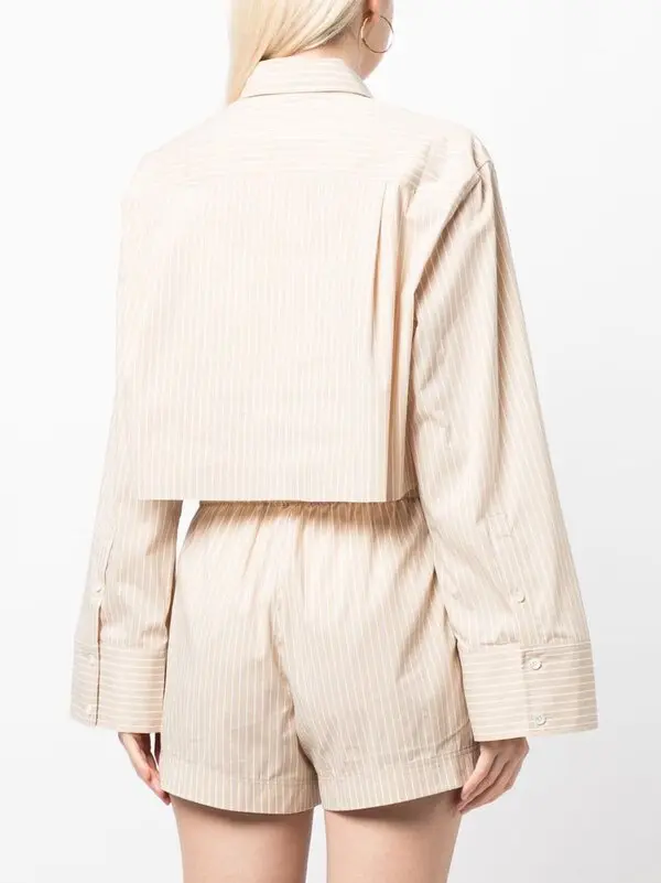 FRAME Classic-collar Long-sleeve Shirt