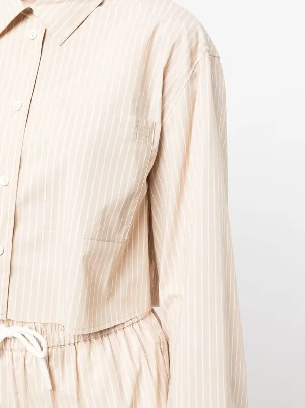 FRAME Classic-collar Long-sleeve Shirt