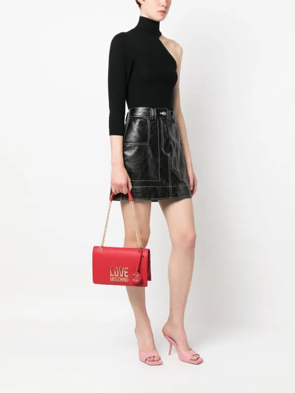 Moschino Logo-plaque Shoulder Bag