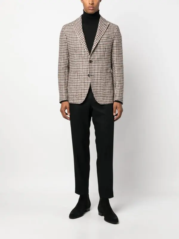 Tagliatore Check-pattern Blazer