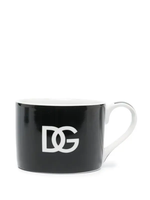 Dolce & Gabbana Dg-print Ceramic Teacups