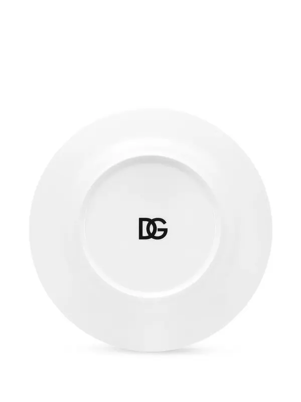 Dolce & Gabbana Logo-print Dinner Plate