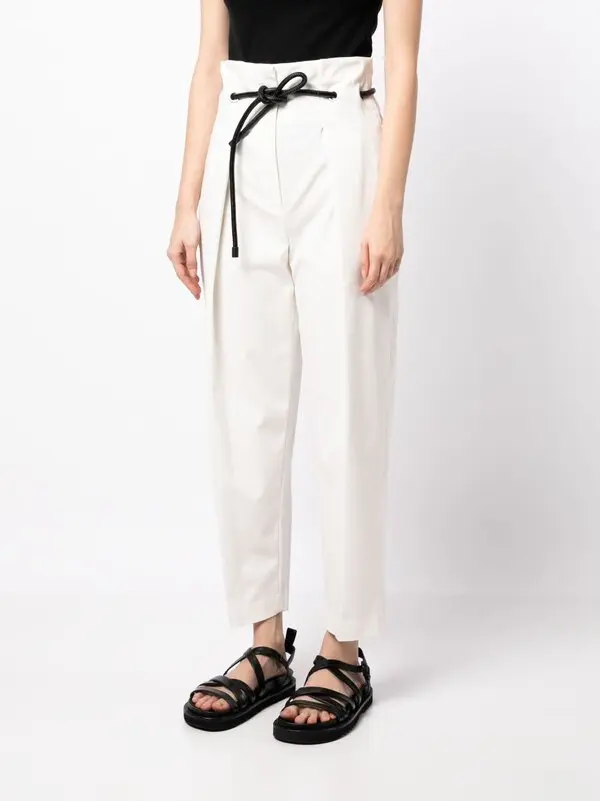 3.1 Phillip Lim Origami Pleated Trousers - White