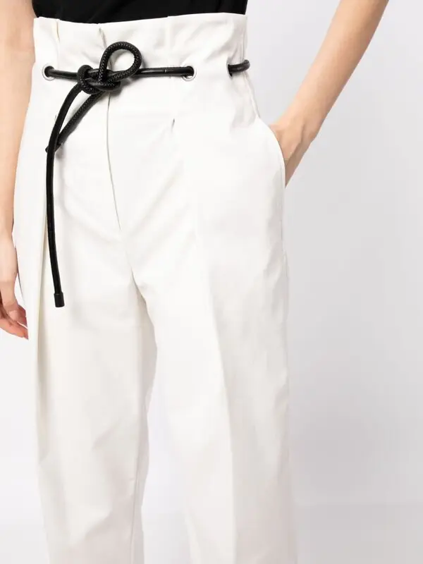 3.1 Phillip Lim Origami Pleated Trousers - White