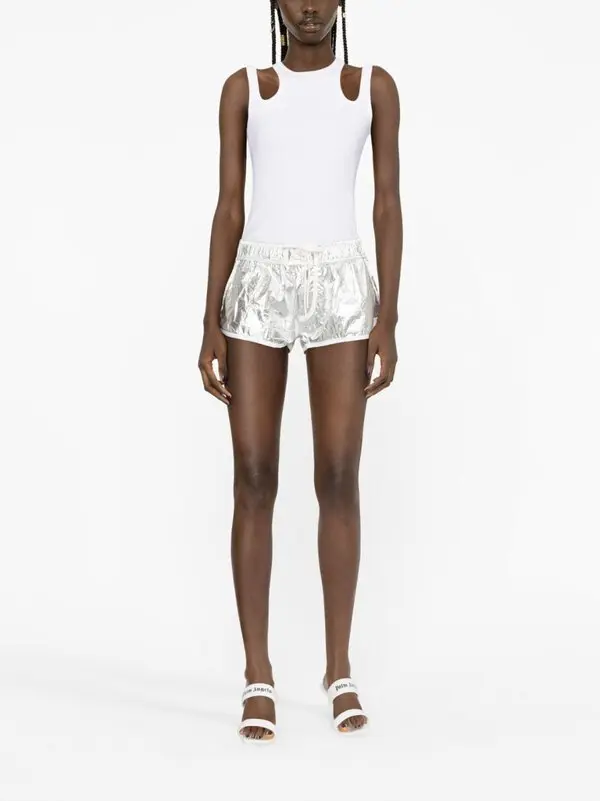 TOM FORD Metallic Crinkle Running Shorts