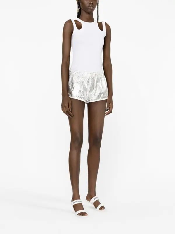TOM FORD Metallic Crinkle Running Shorts