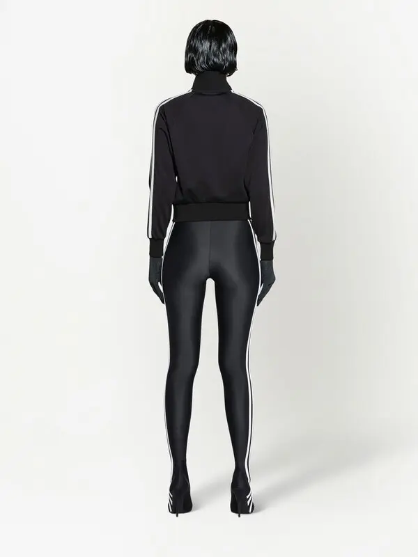 Balenciaga X Adidas Zip-Up Sports Jacket - Black | Editorialist