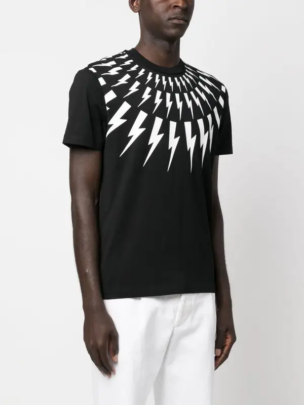 Neil Barrett Graphic-print Cotton T-shirt