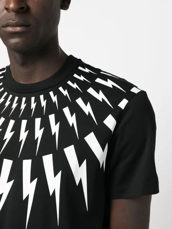 Neil Barrett Graphic-print Cotton T-shirt