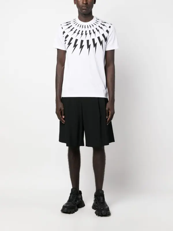 Neil Barrett Graphic-print Cotton T-shirt