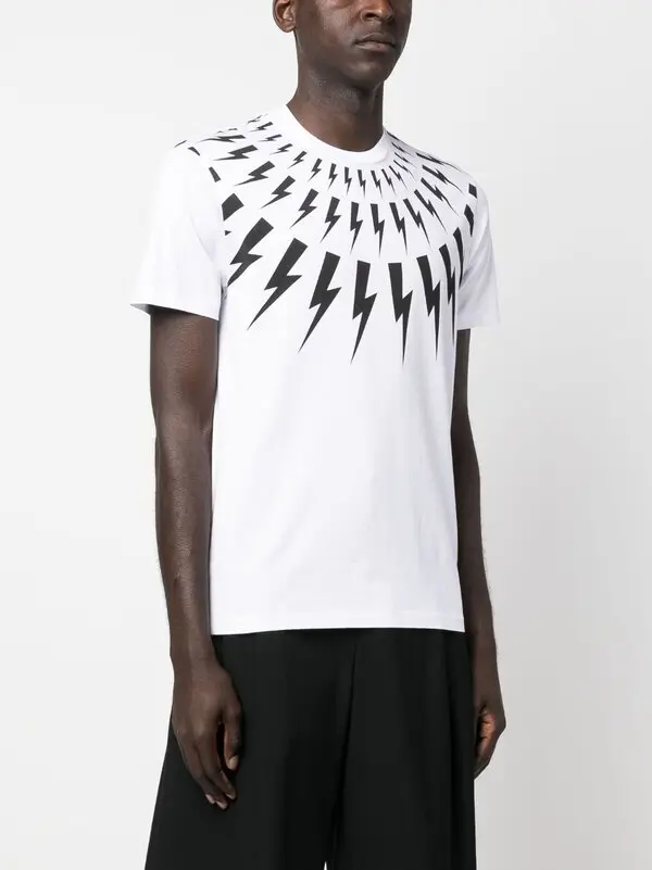 Neil Barrett Graphic-print Cotton T-shirt