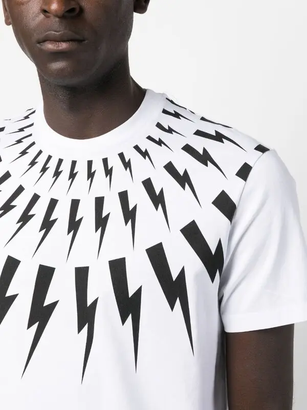 Neil Barrett Graphic-print Cotton T-shirt