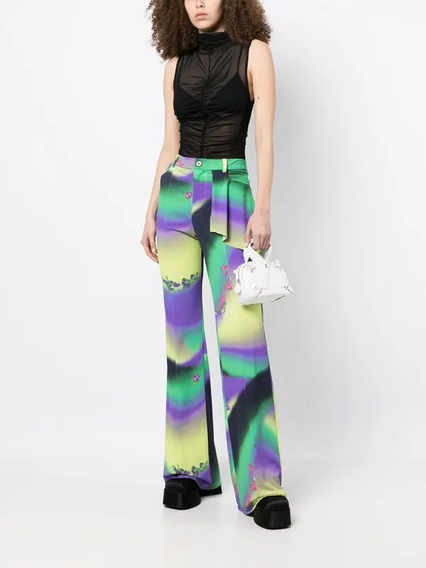 Natasha Zinko Gradient-print Trousers