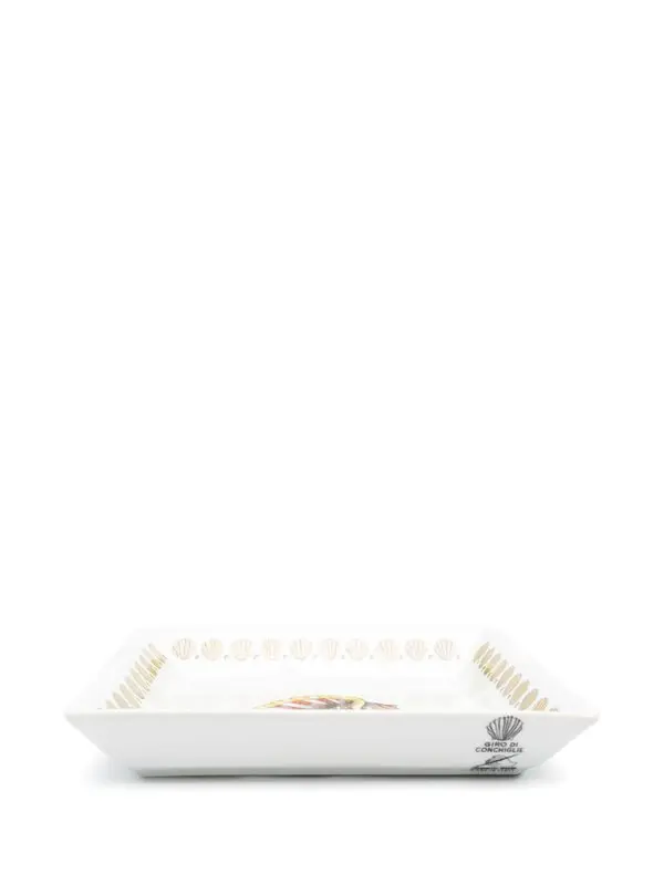 FORNASETTI Giro Di Conchiglie Plate