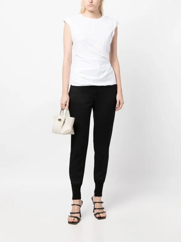 3.1 Phillip Lim Mid-rise Tapered Wool Trousers