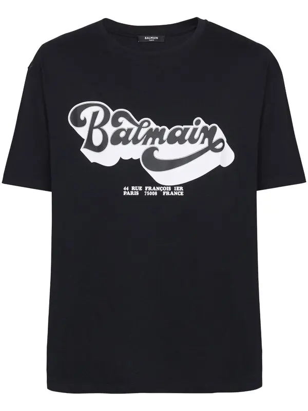 Balmain 70s Logo-print T-shirt