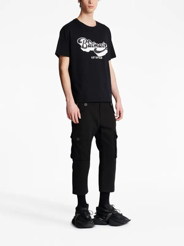 Balmain 70s Logo-print T-shirt