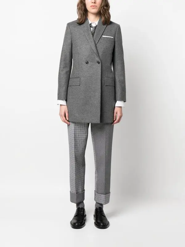 Thom Browne Elongated Double-breasted Blazer