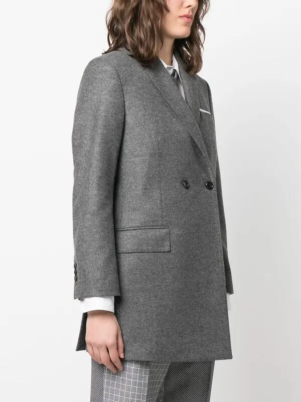 Thom Browne Elongated Double-breasted Blazer