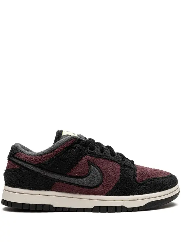 Nike Dunk Low Fleece Sneakers - Black