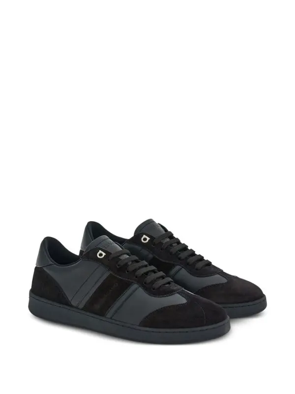 FERRAGAMO Logo-debossed Low-top Sneakers