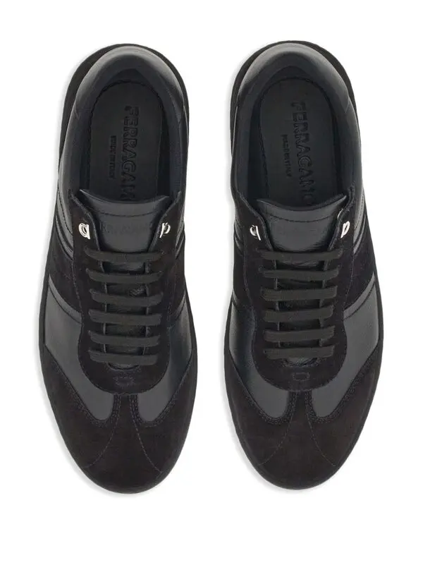 FERRAGAMO Logo-debossed Low-top Sneakers