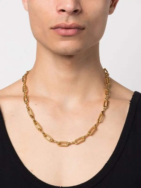 Charlotte Chesnais Petit Binary Chain Necklace - Gold
