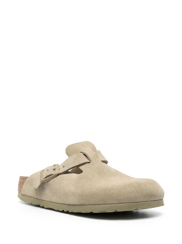 BIRKENSTOCK Boston Suede Slippers