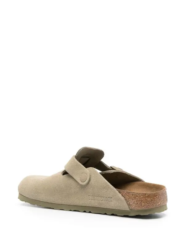 BIRKENSTOCK Boston Suede Slippers