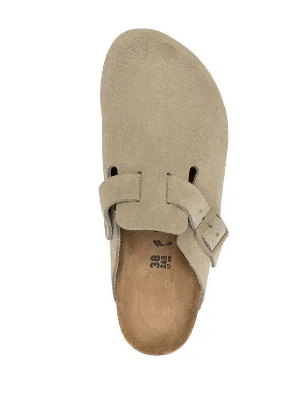 BIRKENSTOCK Boston Suede Slippers