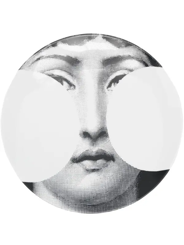FORNASETTI Tema E Variazioni N.149 Plate - White