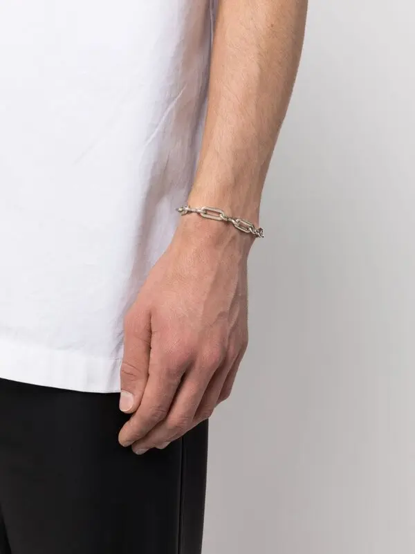 Charlotte Chesnais Petit Binary Chain Bracelet - Silver